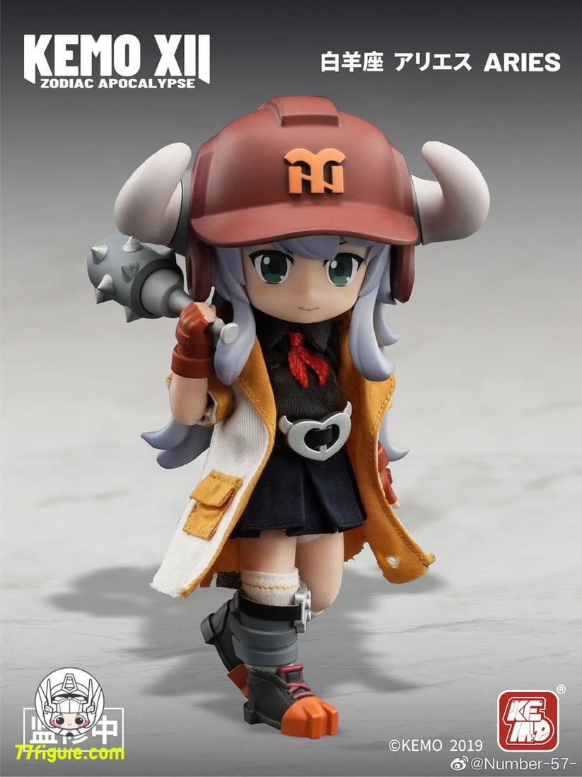Kemo Mora XII Doll Zodiac Apocalypse 牡羊座 - 77figure.com
